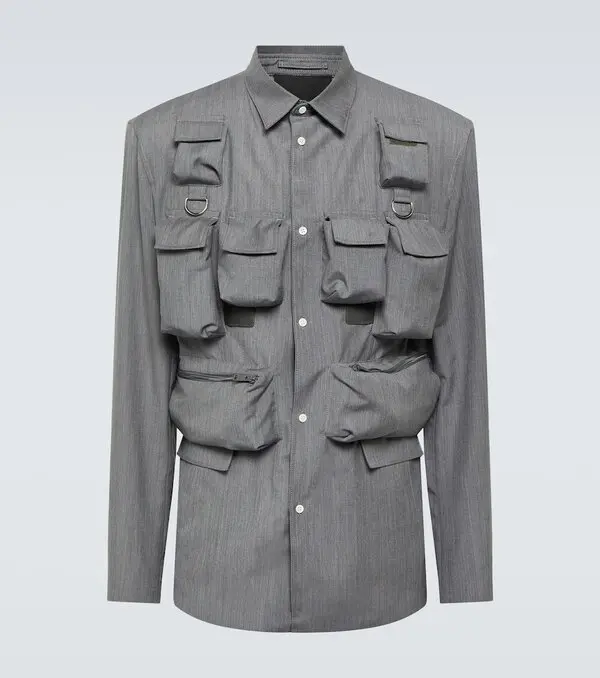 Prada Wool And Mohair Shirt
