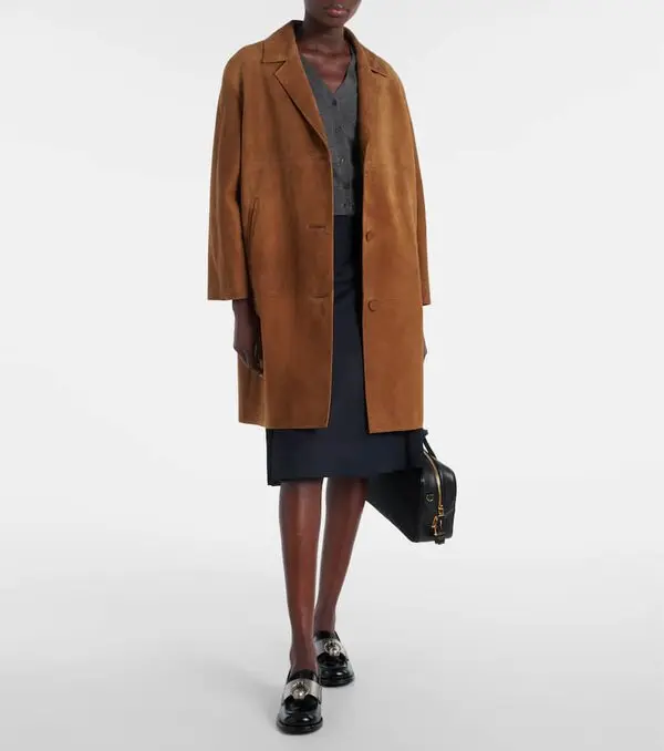 Prada Suede Coat