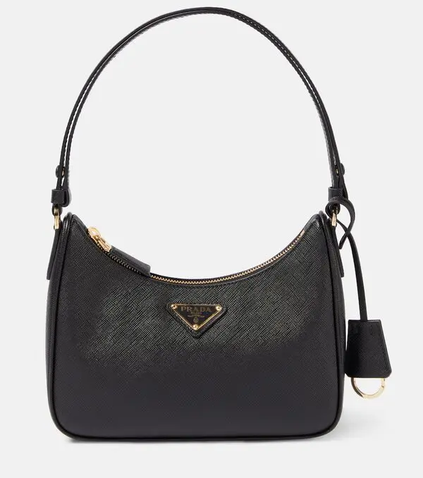 Prada Re-edition Mini Shoulder Bag - Black