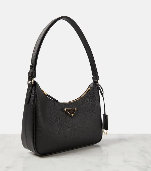 Prada Re-edition Mini Shoulder Bag - Black