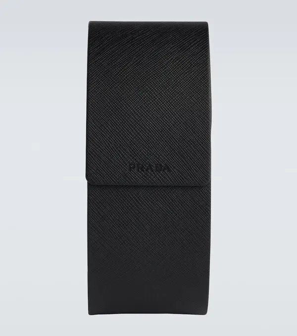 Prada Symbole Rectangular Sunglasses - Black