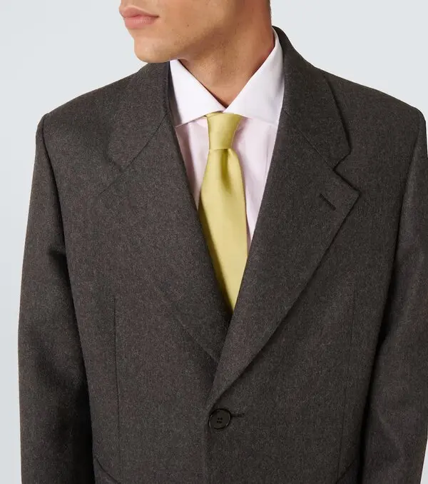 Prada Silk Faille Neck Tie