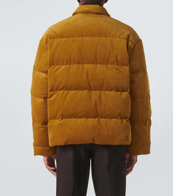 Prada Cotton Corduroy Puffer Jacket