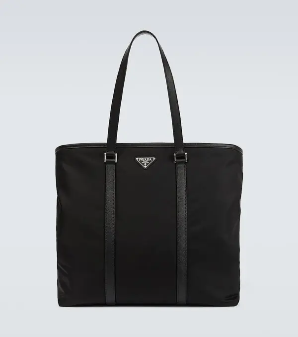 Prada Re-nylon Tote Bag - Black