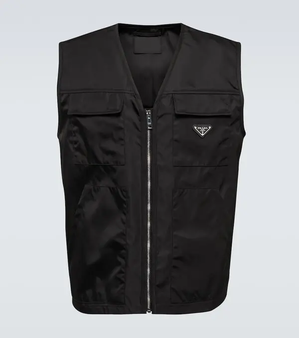 Prada Re-nylon Vest - Black