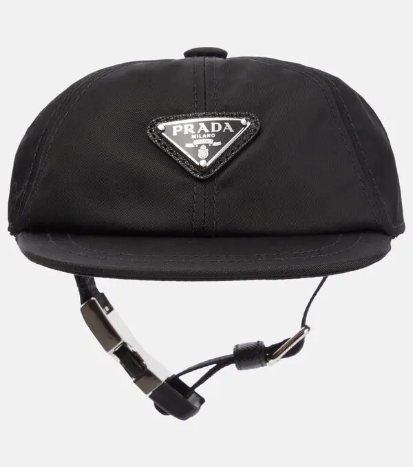 Prada Re-nylon Baseball Cap - Black