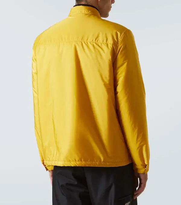 Prada Re-nylon Overshirt - Yellow