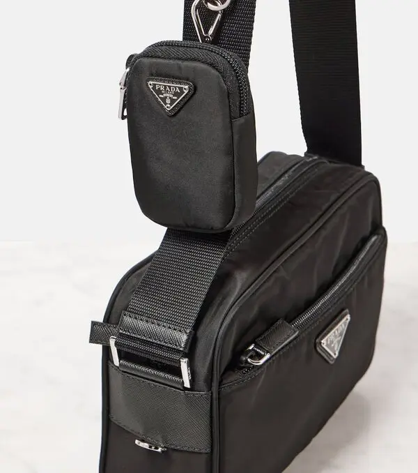 Prada Re-nylon Small Shoulder Bag - Black