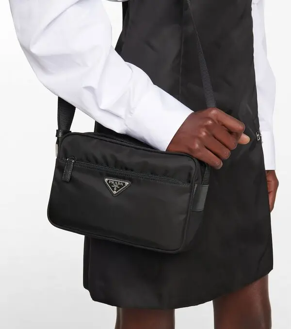 Prada Re-nylon Small Shoulder Bag - Black