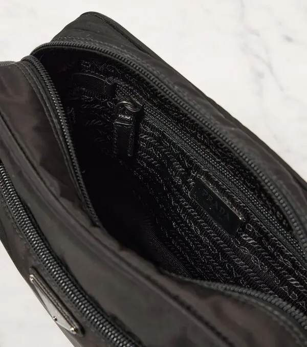 Prada Re-nylon Small Shoulder Bag - Black