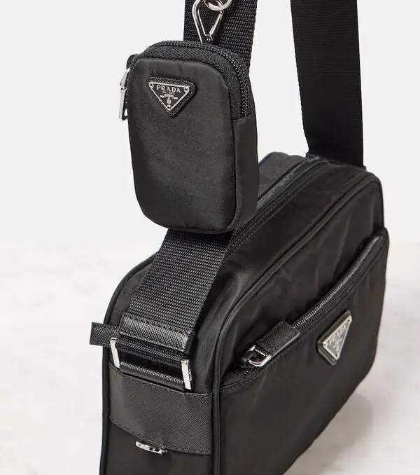 Prada Re-nylon Small Shoulder Bag - Black