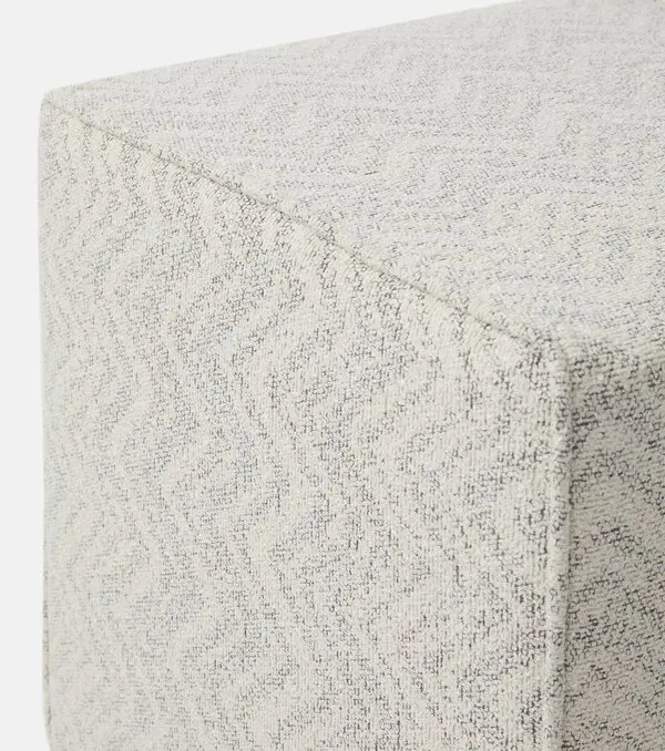 Missoni Columbia Zigzag Jacquard Pouf