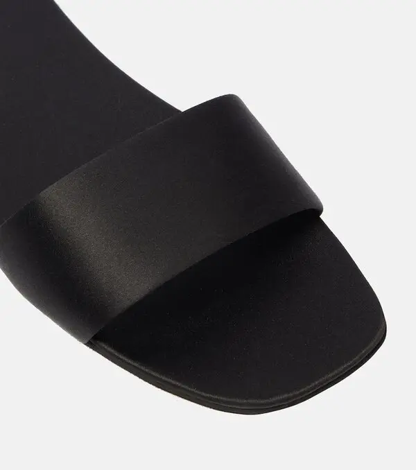 Prada Silk Satin Slides