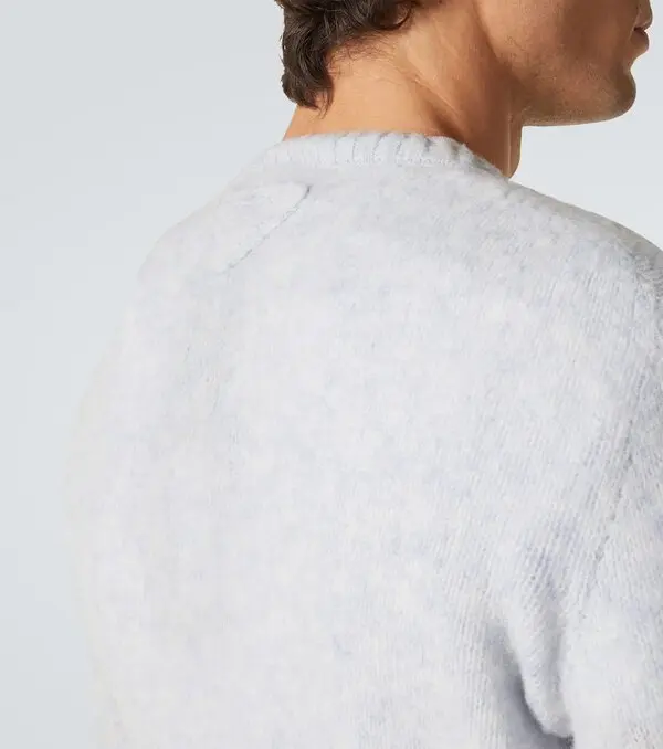 Prada Virgin Wool Sweater - Beige