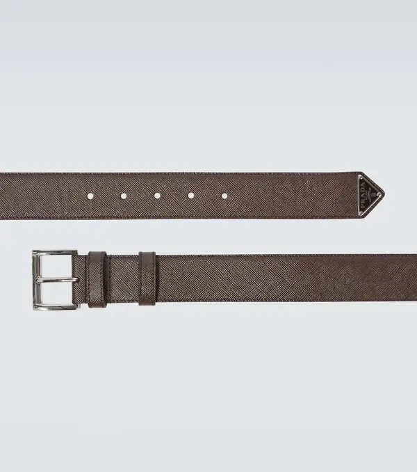 Prada Saffiano Leather Belt