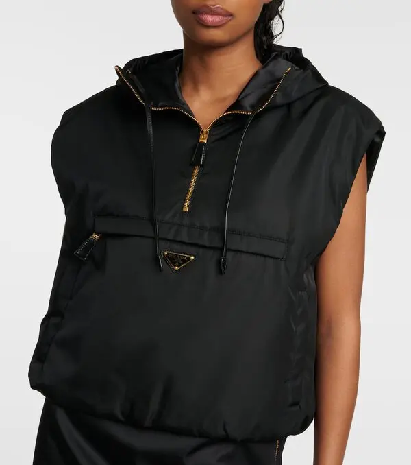Prada Re-nylon Puffer Vest