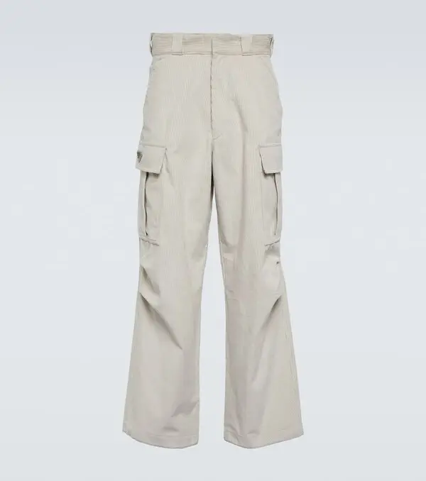 Prada Cotton Cargo Pants