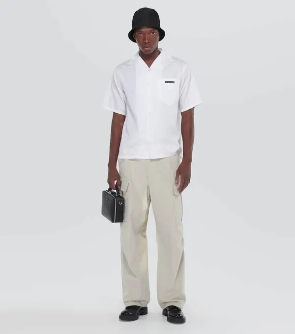 Prada Cotton Cargo Pants