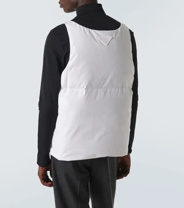 Prada Cotton Down Tank Top