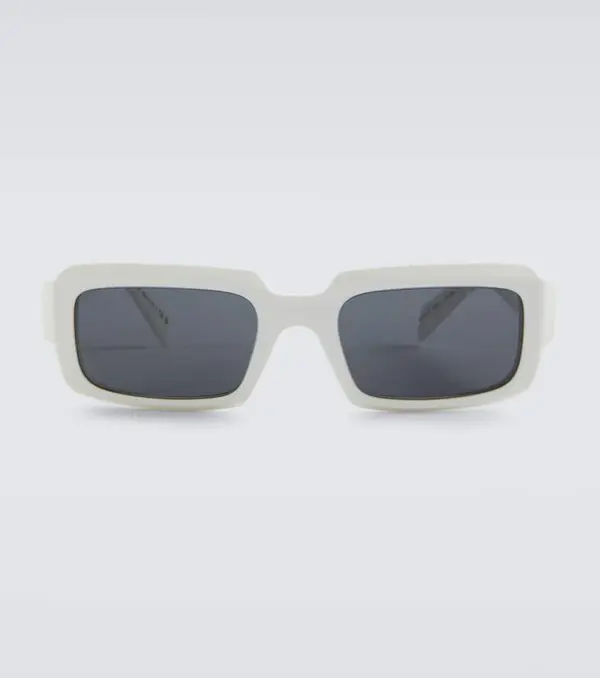 Prada Rectangular Sunglasses - White