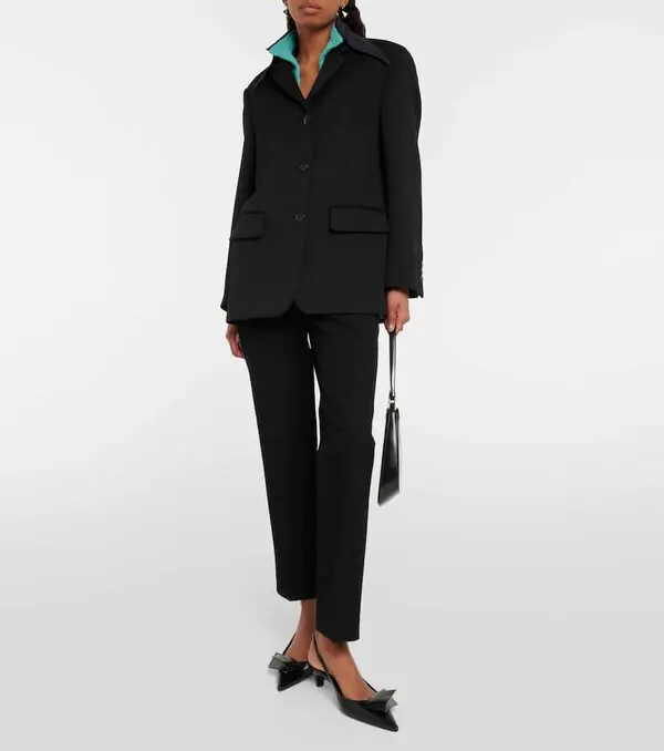 Prada Wool Gabardine Blazer