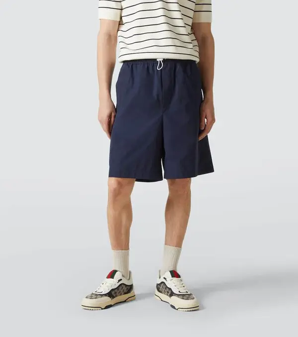 Gucci Cotton Poplin Shorts