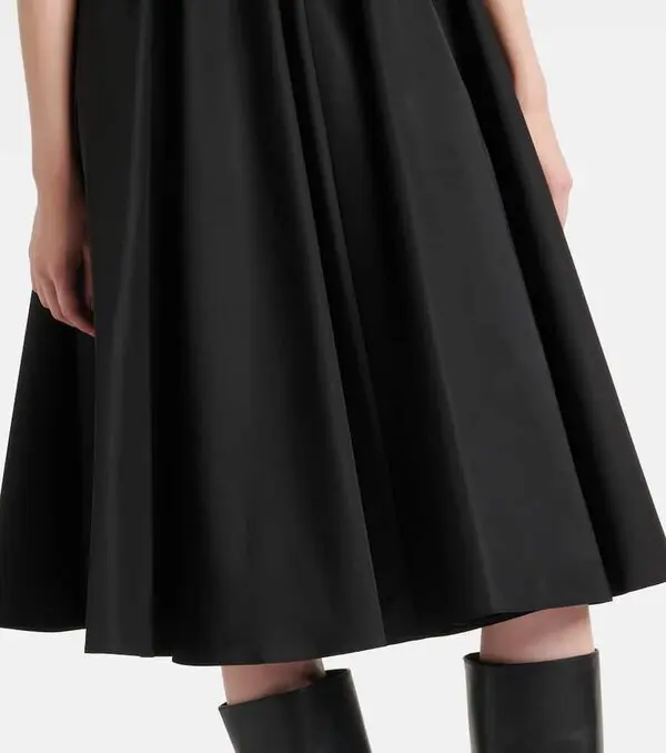 Prada Re-nylon Midi Shirt Dress