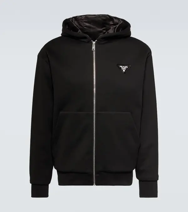 Prada Cotton-blend Fleece Jacket