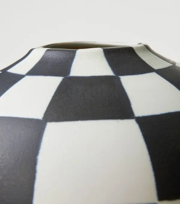 L'Objet Damier Large Vase - Multicoloured
