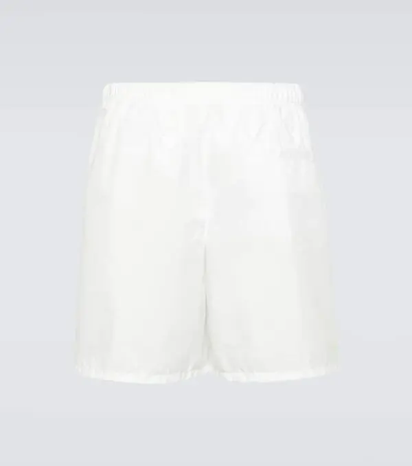 Prada Re-nylon Logo Swim Trunks