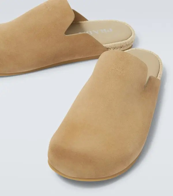 Prada Suede Clogs