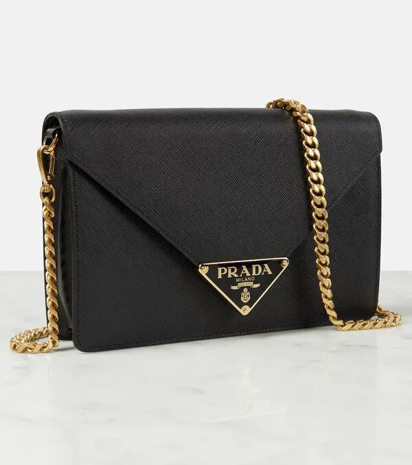 Prada Small Leather Crossbody Bag