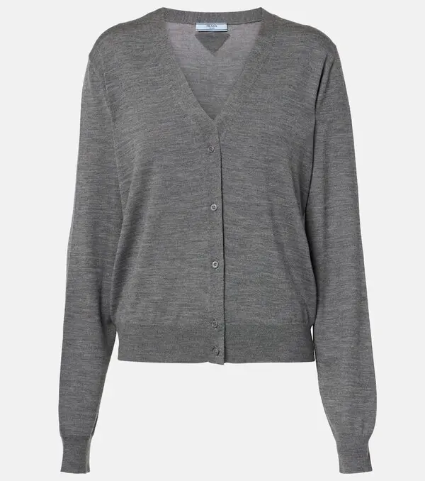 Prada Virgin Wool Cardigan