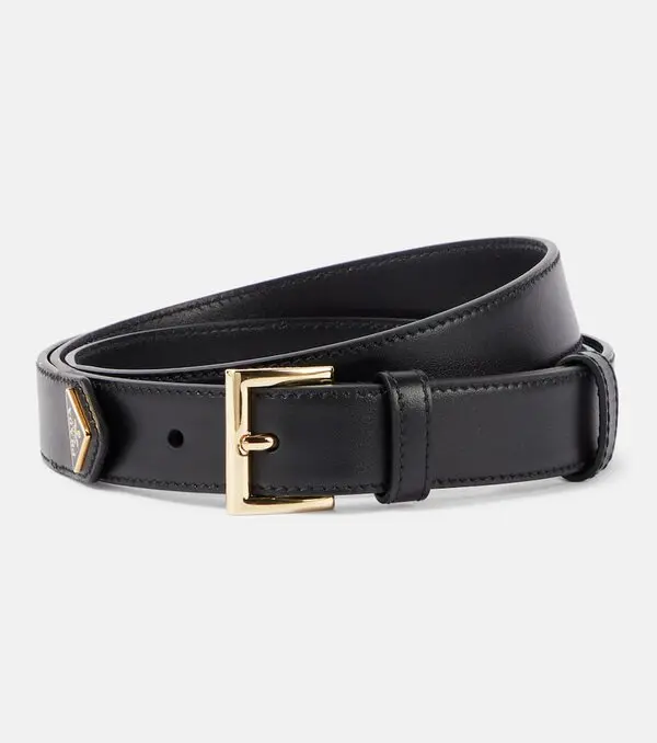 Prada Leather Belt - Black