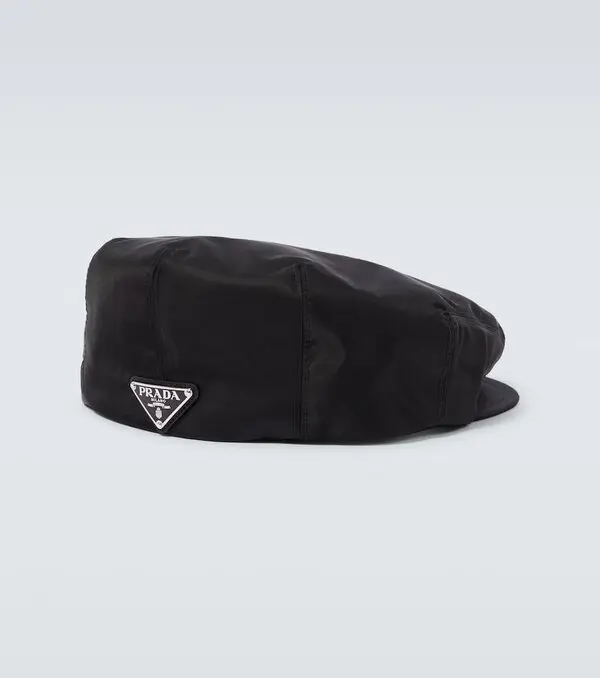 Prada Logo Beret