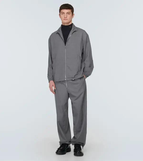 Prada Virgin Wool Blouson Jacket
