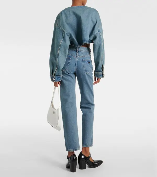 Prada Mid-rise Straight Jeans