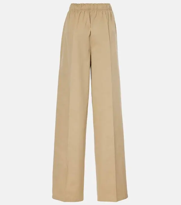 Prada Cotton Poplin Straight Leg Pants
