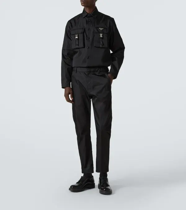 Prada Technical Nylon Pants