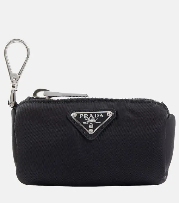 Prada Nylon Waste Bag Holder - Black
