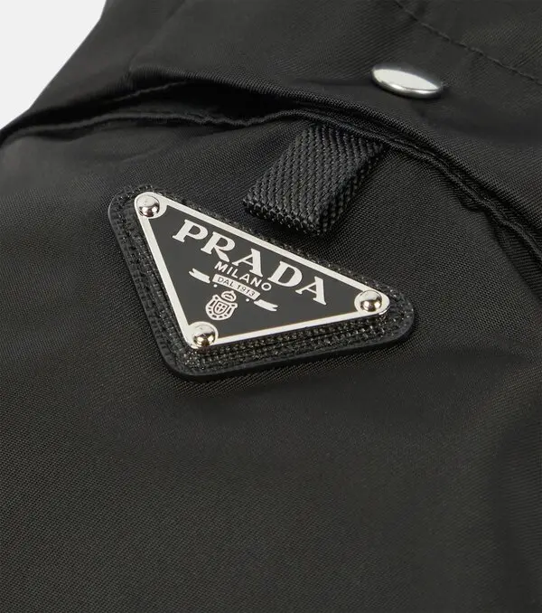 Prada Nylon Hooded Dog Coat