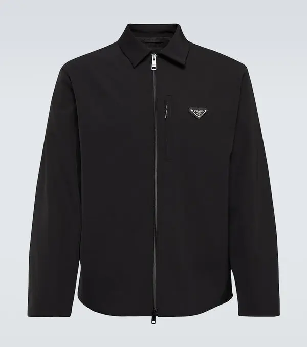 Prada Re-nylon Zipped Shirt