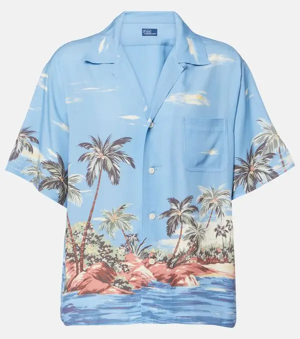 Polo Ralph Lauren Printed Shirt - Blue