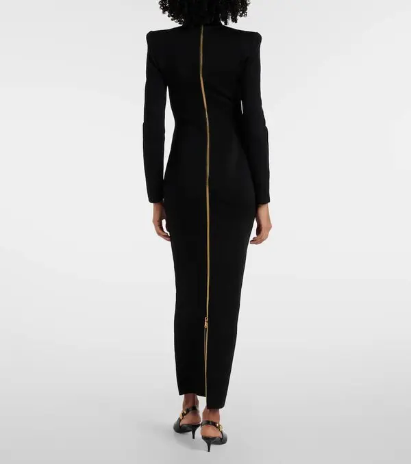 Balmain Knitted Maxi Dress