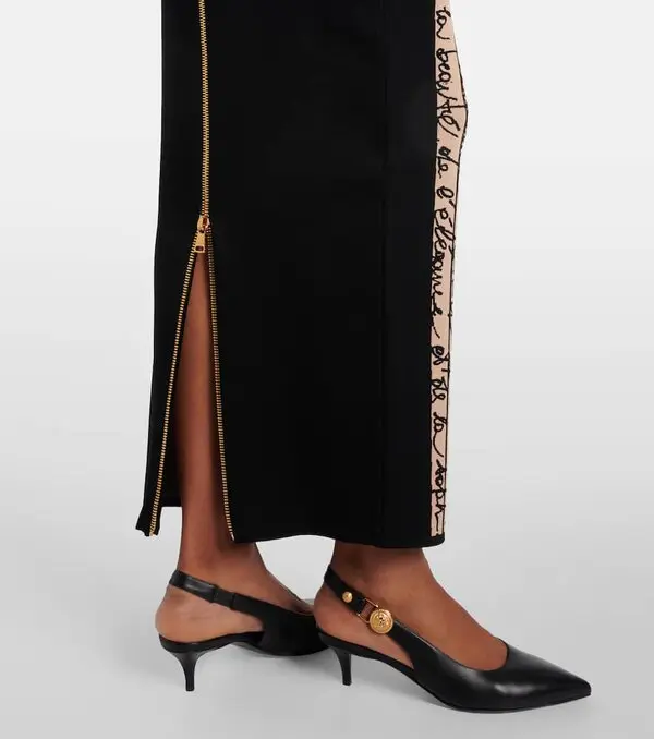 Balmain Knitted Maxi Dress