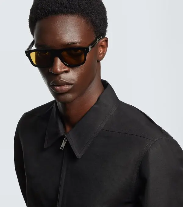 Prada Logo Square Sunglasses