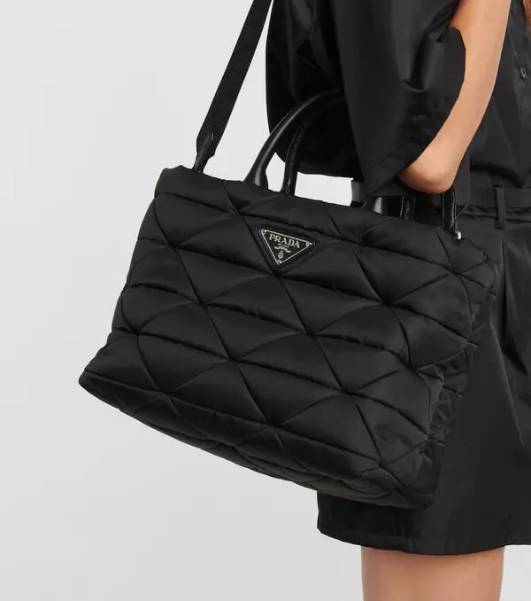 Prada Re-nylon Quilted Tote