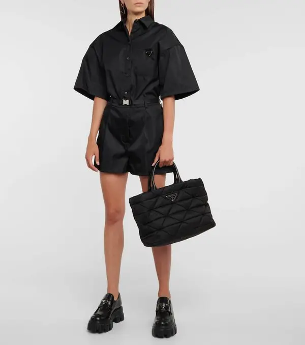 Prada Re-nylon Quilted Tote