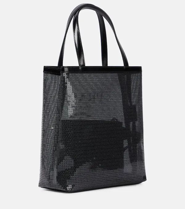 Prada Logo Sequin-embellished Tote