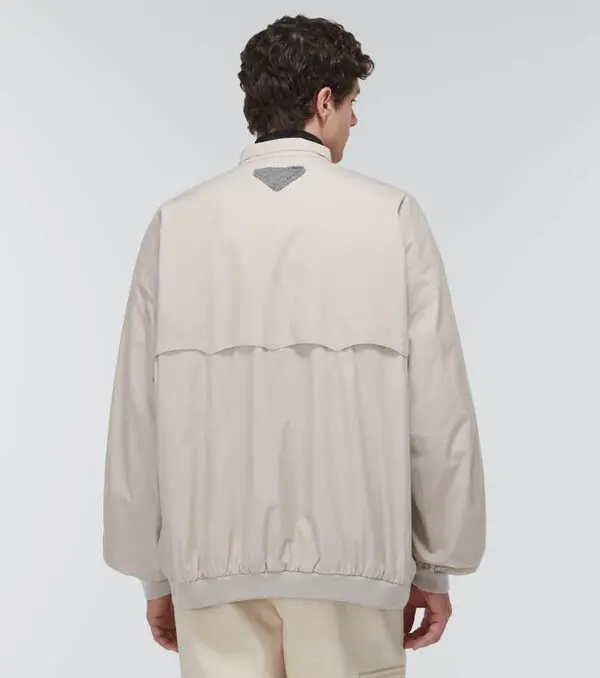 Prada Cotton-blend Bomber Jacket